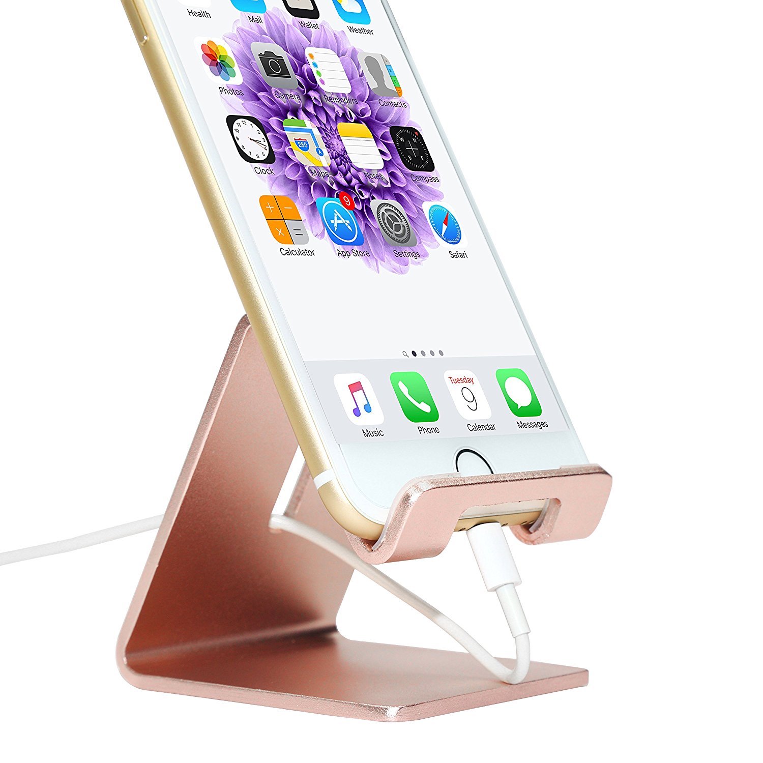 Honsky®Solid Portable Aluminum Desktop Stand Smart Phone Holder for ...