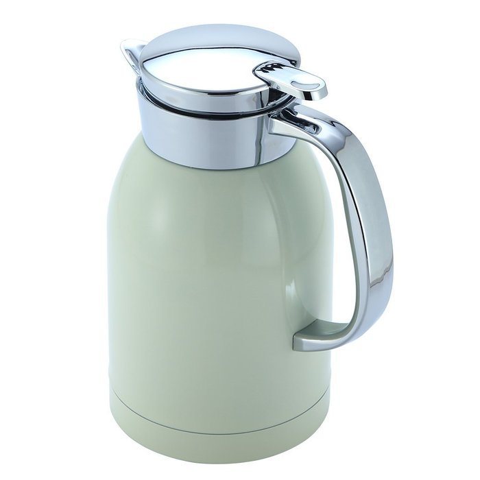 Ivory White 68 Ounce Insulated Thermal Carafe vacuum flask and Coffee ...