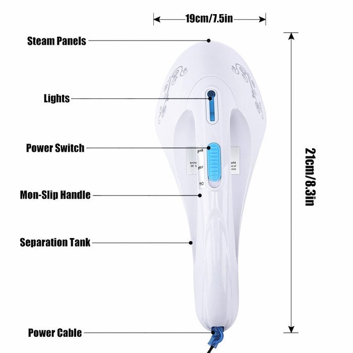 Protable Steam Iron,Handheld Fabric Steamer, Household Steamer, Handy ...