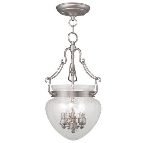 Livex Lighting 5041-91 Duchess 3-Light Convertible Chain Hang/Ceiling ...