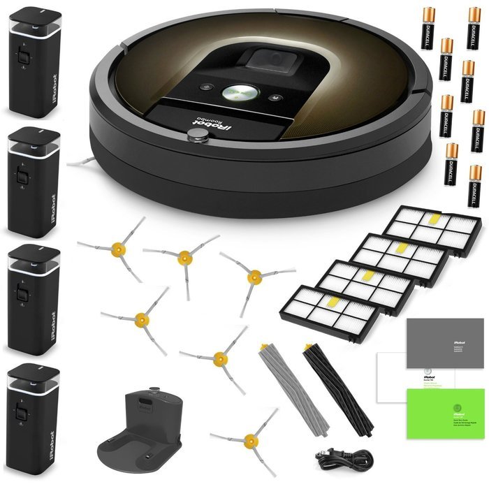 IRobot Roomba 960 Robotic Vacuum Cleaner Comes With 1 Dual Mode Virtual ...