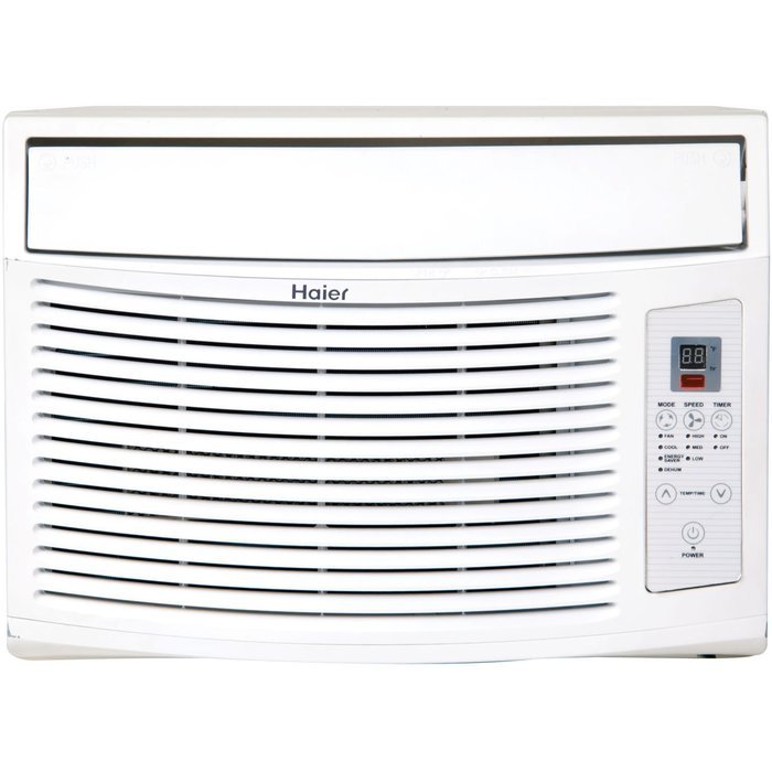 Haier ESA410K 10,000 BTU 115V Window-Mounted Air Conditioner and ...