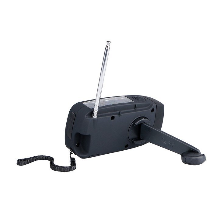 OUTERDO Dynamo Emergency Radio Solar Hand Crank Self Powered AM/FM/NOAA ...