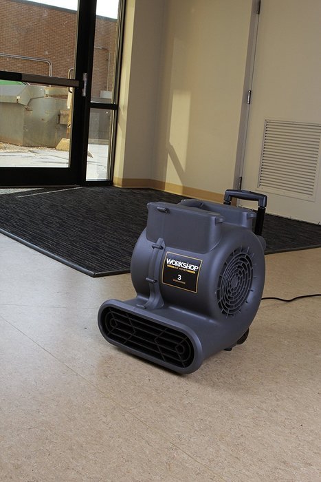 WORKSHOP WS1625AM Air Mover Fan & Carpet Dryer, High Velocity Blower ...