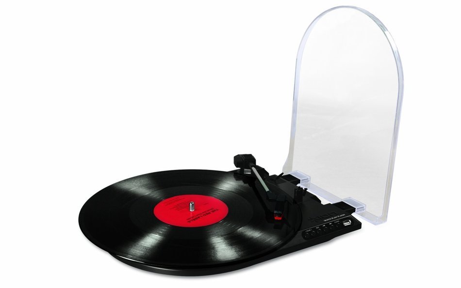 ION IT28 Quick Play Flash Conversion Turntable with USB Flash Drive N3 ...