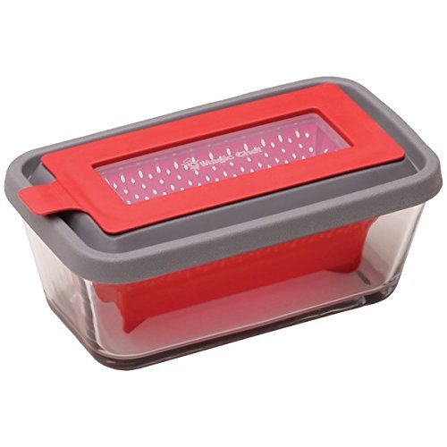 New MAGIC CHEF MCMC475RRD Magic Steam 4 3/4-Cup Microwave Cookware (Red ...