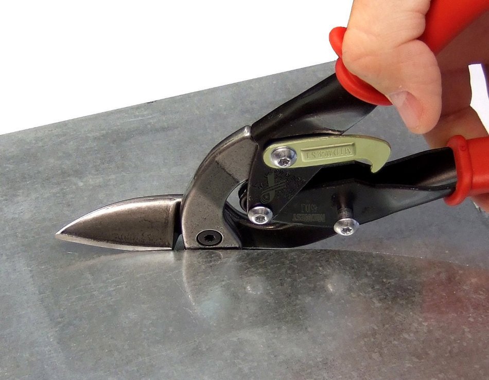 Midwest Tool and Cutlery MWT-6510R Midwest Snips Forged Blade Offset ...