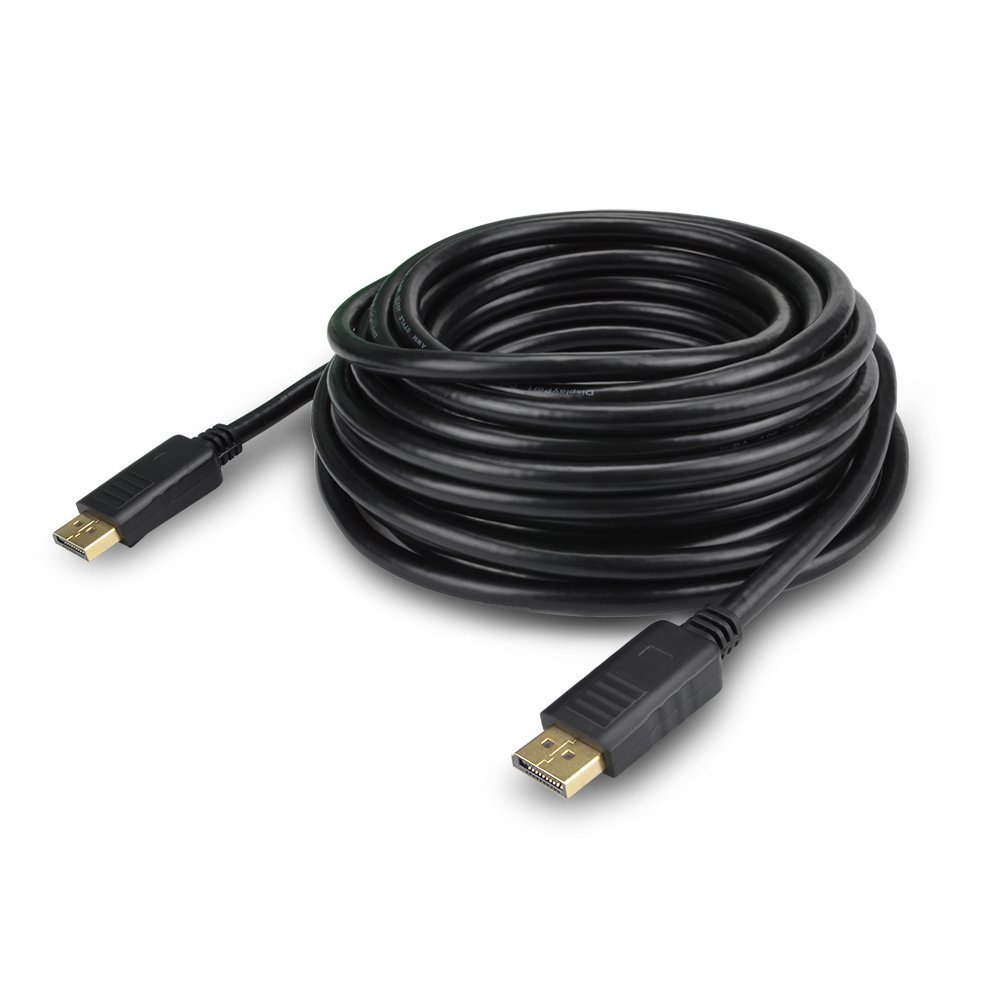 CoocoTech 10ft/3m Displayport Cables Active 4k Resolution-Black N4 free ...
