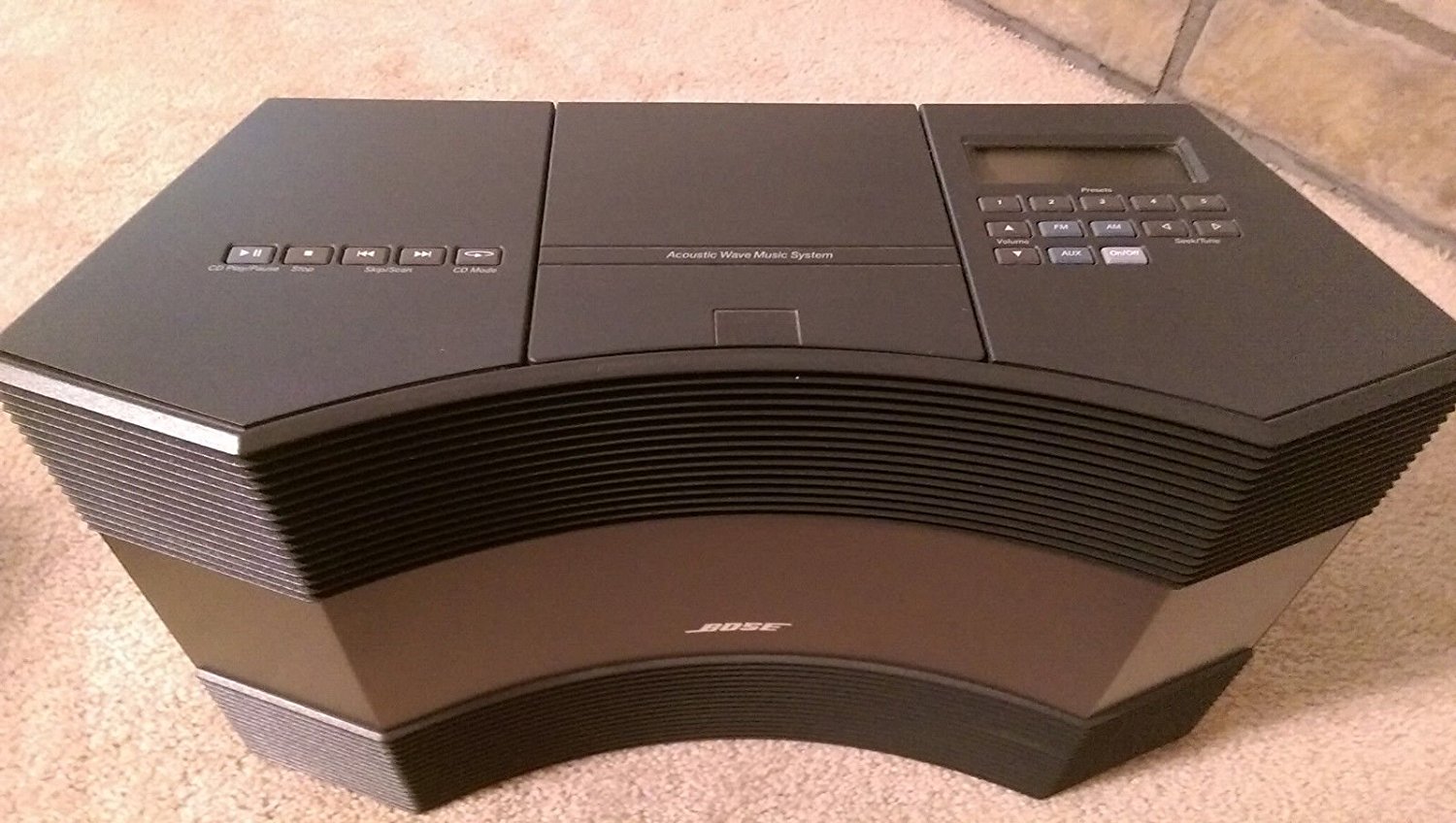 Bose Acoustic Wave Music System CD Player (CD3000) Graphite free image ...