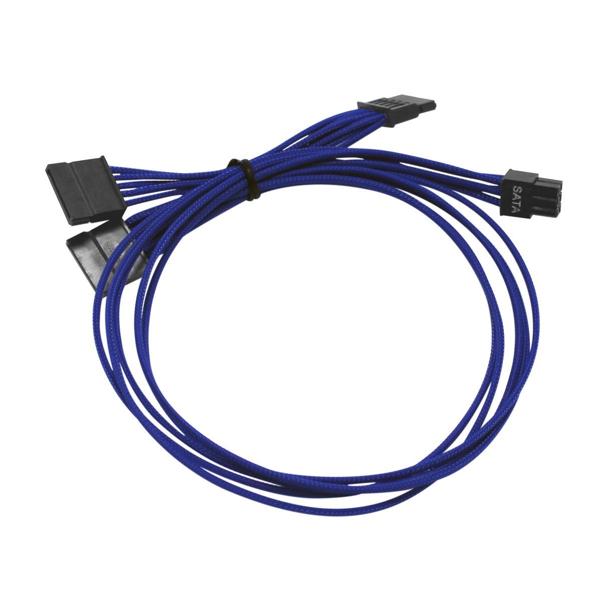 EVGA Blue G2/P2/T2 Power Supply Cable Set, Individually Sleeved (100-CU ...