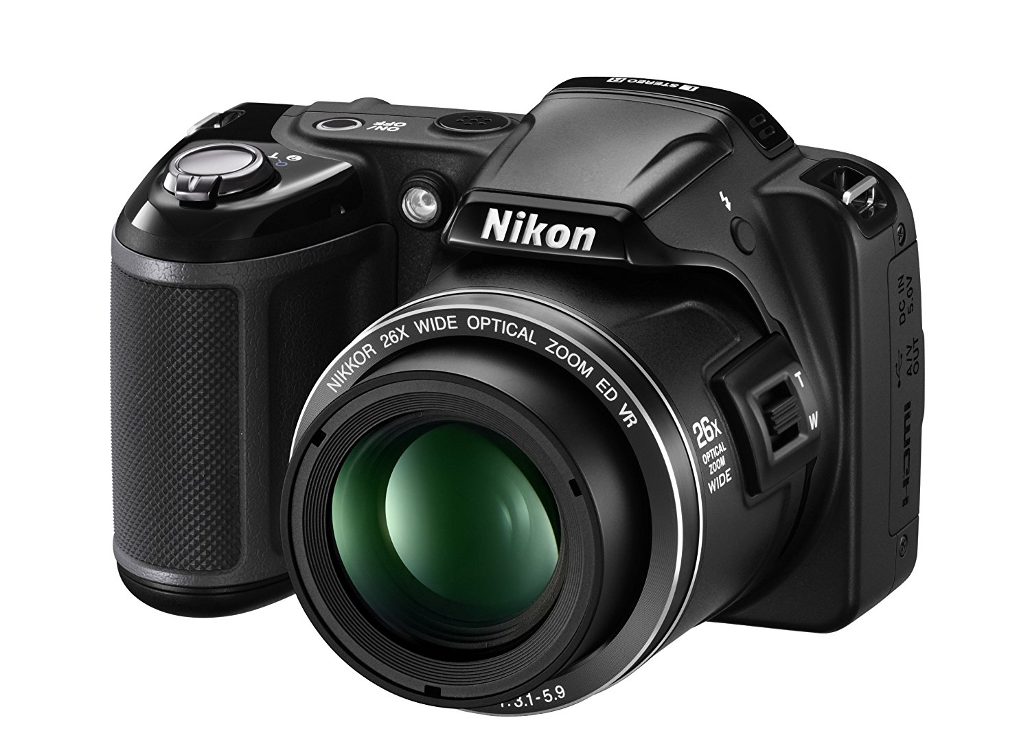 Nikon COOLPIX L810 16.1 MP Digital Camera with 26x Zoom NIKKOR ED Glass ...