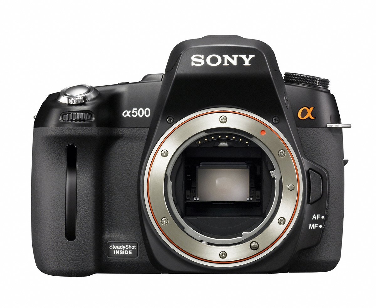 Sony Alpha DSLRA500L 12.3MP Digital SLR Camera with 18-55mm Lens N12 ...