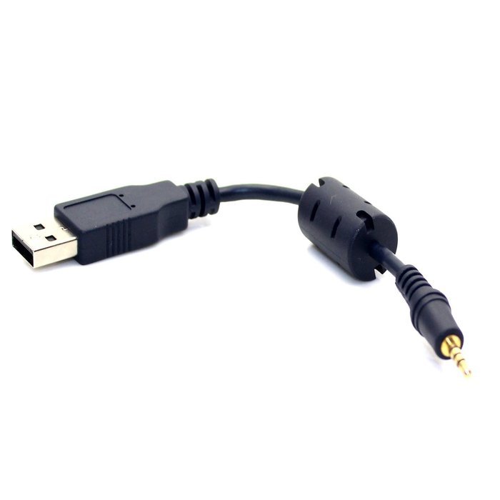 VONOTO 2.5mm Male Jack Plug to USB A Male Stereo MP3 MP4 Data Charger ...