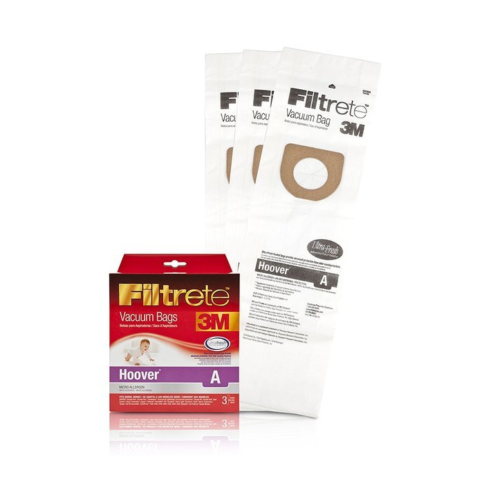 3M Filtrete Hoover A Antimicrobial Vacuum Bag, 3 Pack free image download