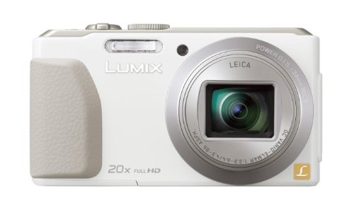 Panasonic Lumix digital camera 20x optical with GPS DMC-TZ40 White ...