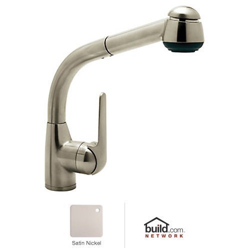 Rohl R7913SSTN R7913S De Lux Kitchen Faucet with Short Pull Out Spray ...