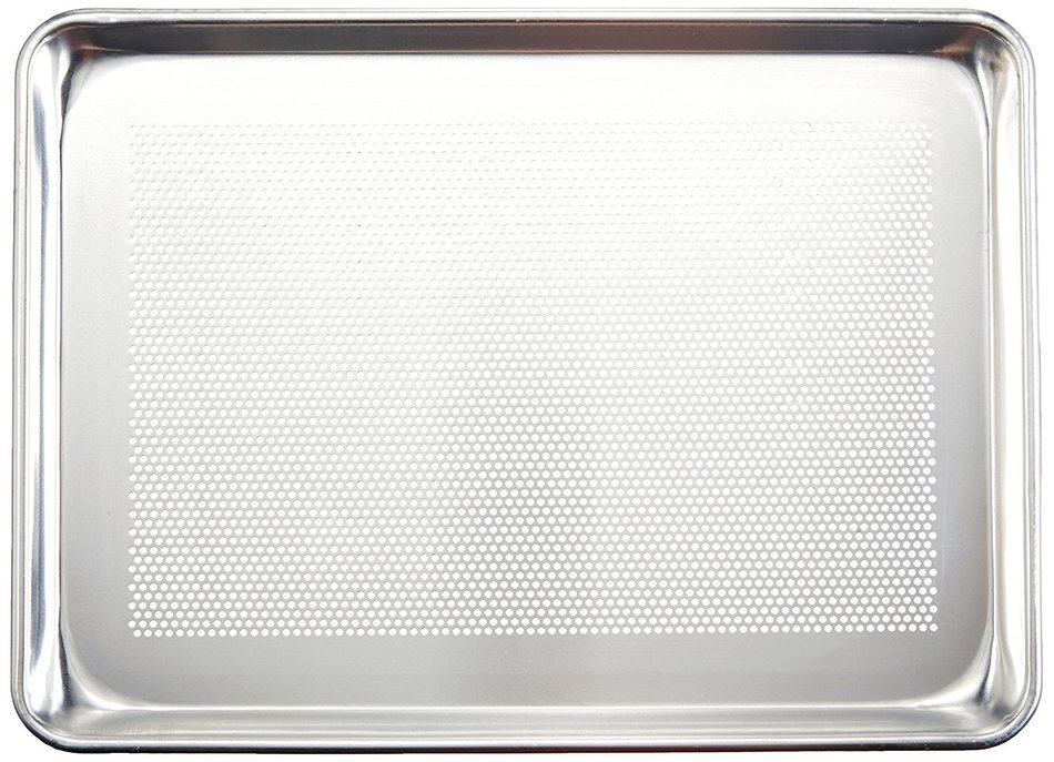 New Star 36718 Commercial Grade 18-Gauge Perforated Aluminum Half Size ...