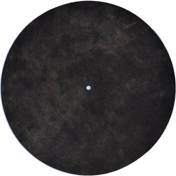 Hide in the Sound - Leather Turntable Platter Mat - Black Suede free ...