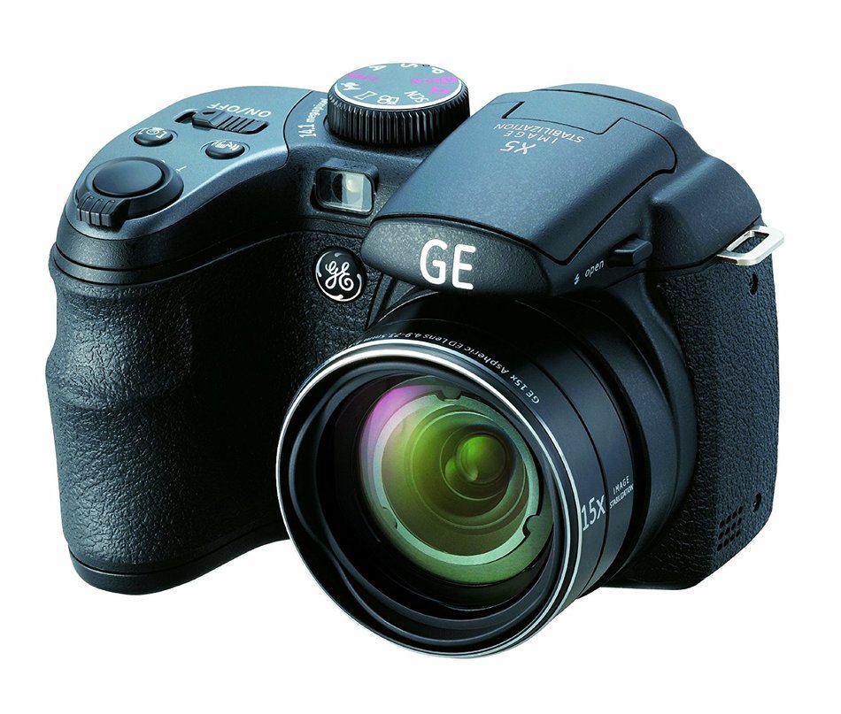 GE X5 Power Pro Series 14.1 MP Digital Camera with 15X Optical Zoom N2 ...