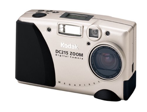 Kodak DC215 1MP Digital Camera w/ 2x Optical Zoom, Silver N2 free image ...