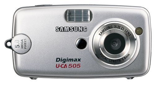 Samsung Digimax U-CA 505 5MP Digital Camera with 5x Digital Zoom (Silver) N2 free image download