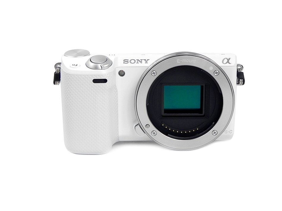 Sony Nex5rl 16.1 Mp Compact Digital Camera White with 16-50mm Power ...