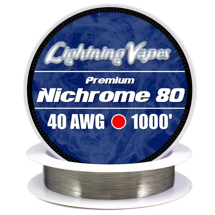 Genuine Lightning Vapes 40 AWG Nichrome 80 Wire 1000' free image download