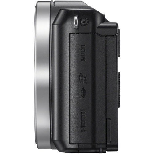 Sony Alpha A5000 ILCE5000/B 20.1MP Mirrorless Digital Camera with 18 ...