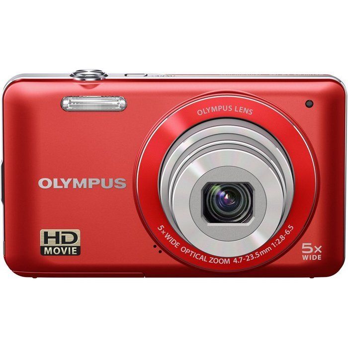 Olympus VG-120 14 MP Digital Camera , 5X Wide-Angle Optical Zoom (26mm ...