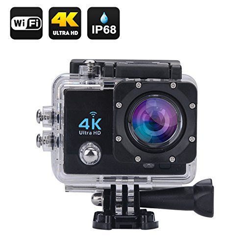 Wi-Fi 4K Waterproof Sports Action Camera - 4K Ultra HD, 16MP,2 Inch LCD ...