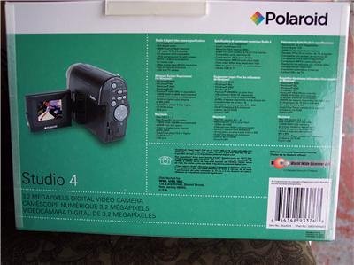 Polaroid Studio 4 3.2MP 12x Digital Zoom Digital Video Camera STUDIO4 ...