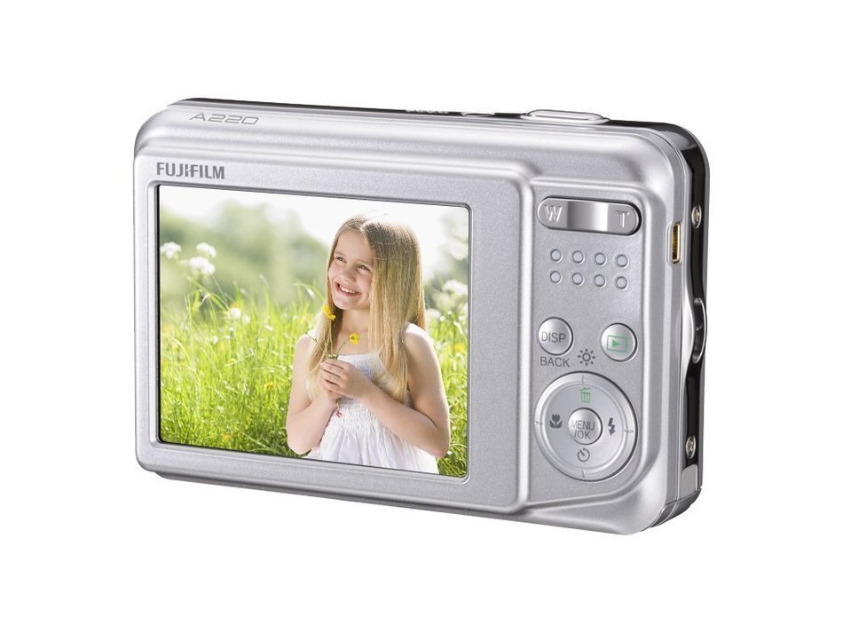 Fujifilm Finepix A220 12MP Digital Camera with 3x Optical Zoom and 2.7 ...