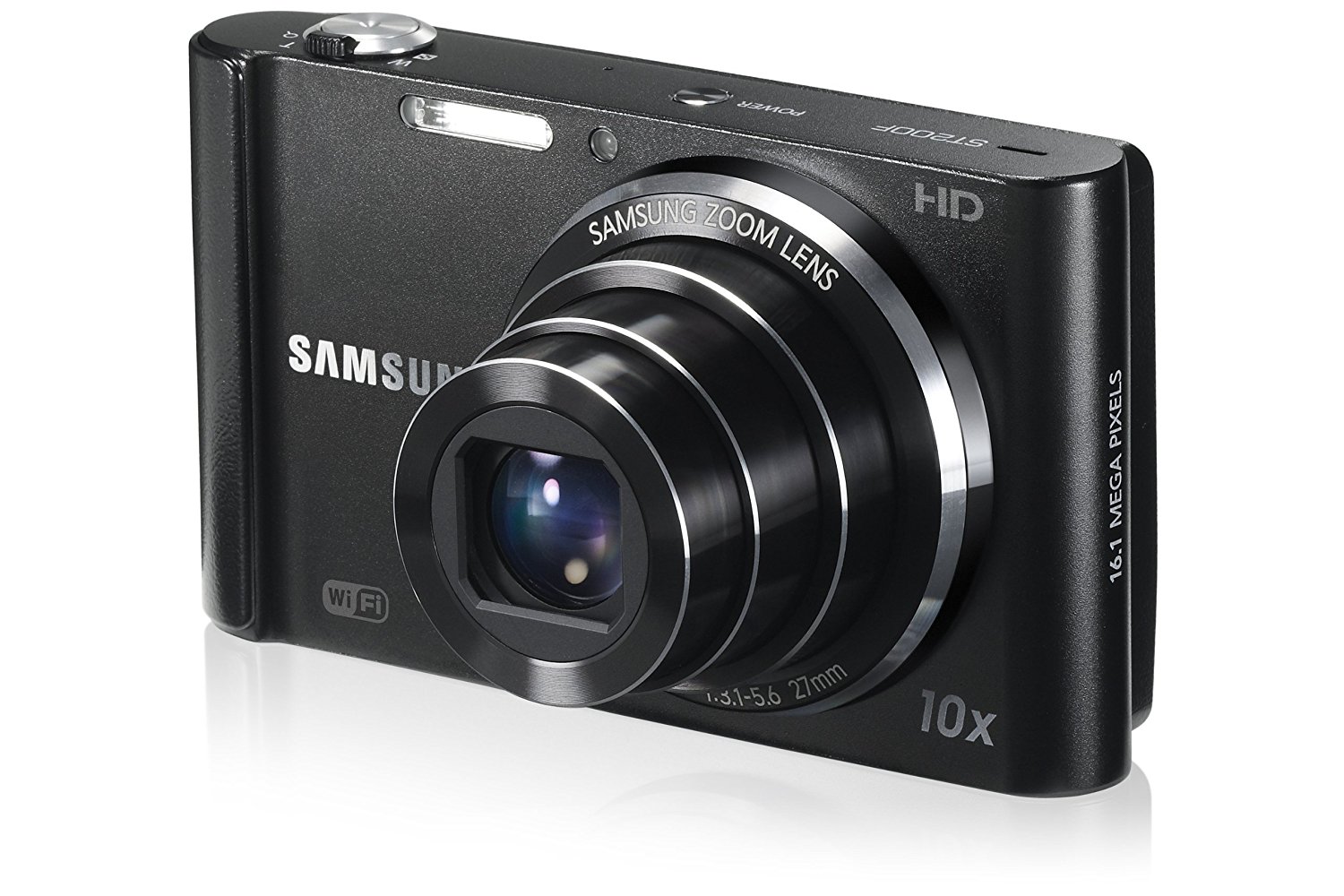 Samsung ST200F Long Zoom Smart Camera - Silver (EC-ST200FBPSUS) N5 free ...