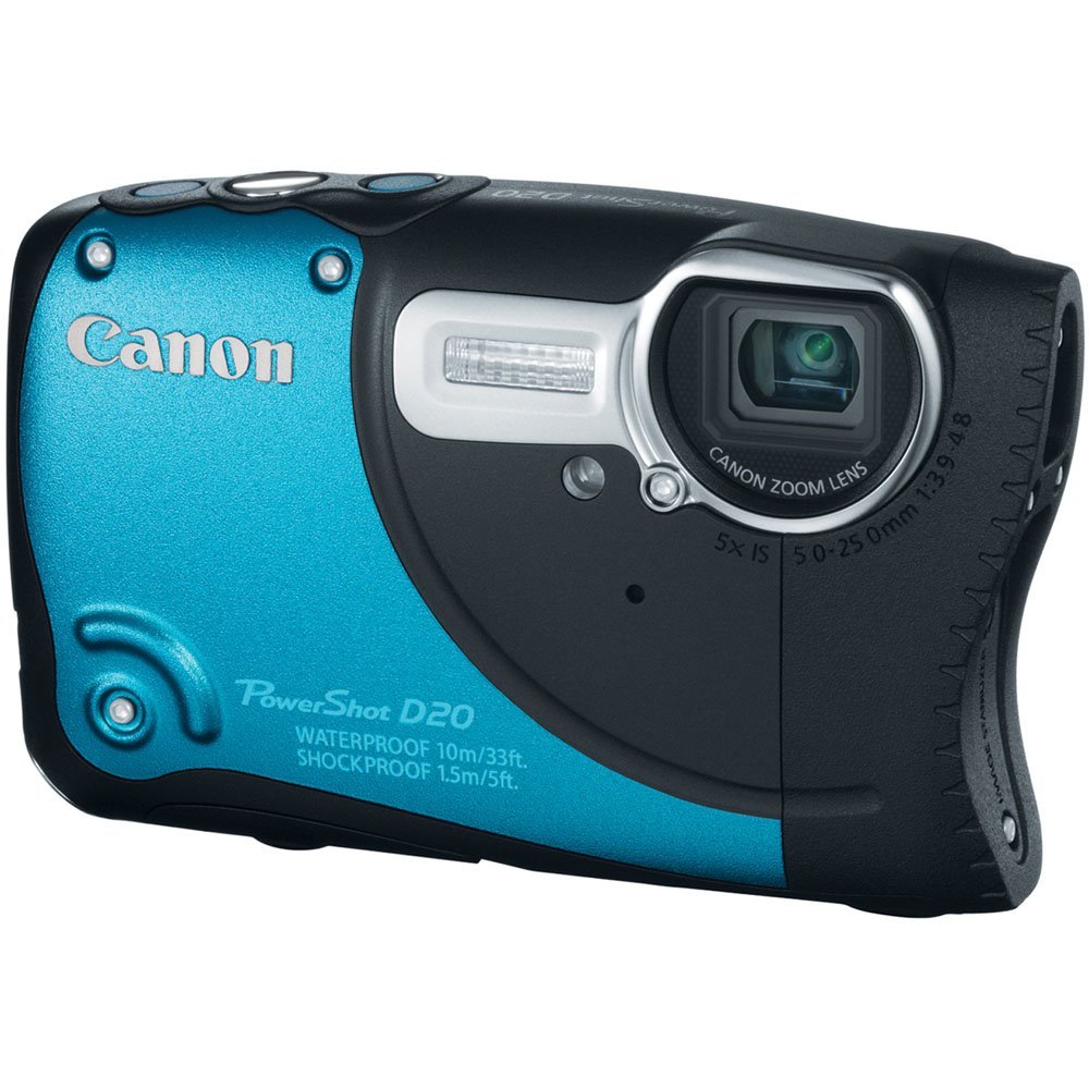 Canon PowerShot D20 12.1 MP CMOS Waterproof Digital Camera with 5x ...
