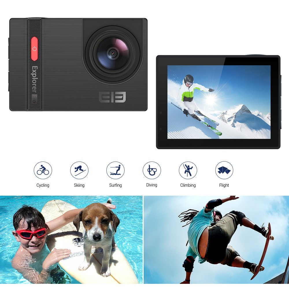 Boblov Elephone ELE CAM Explorer Pro Sports Action Camera 4K Sony ...