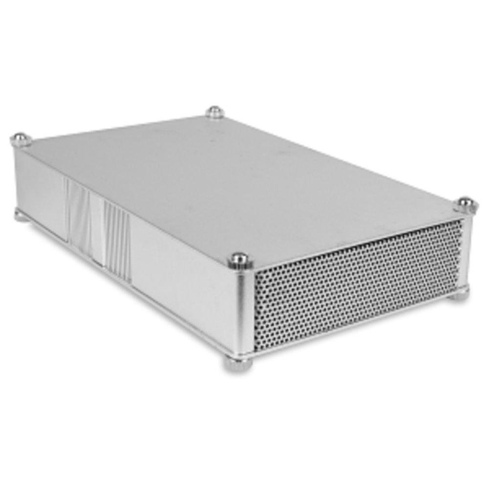 3.5 USB 2.0 External SATA HDD Aluminum Enclosure (Silver) Supports up ...