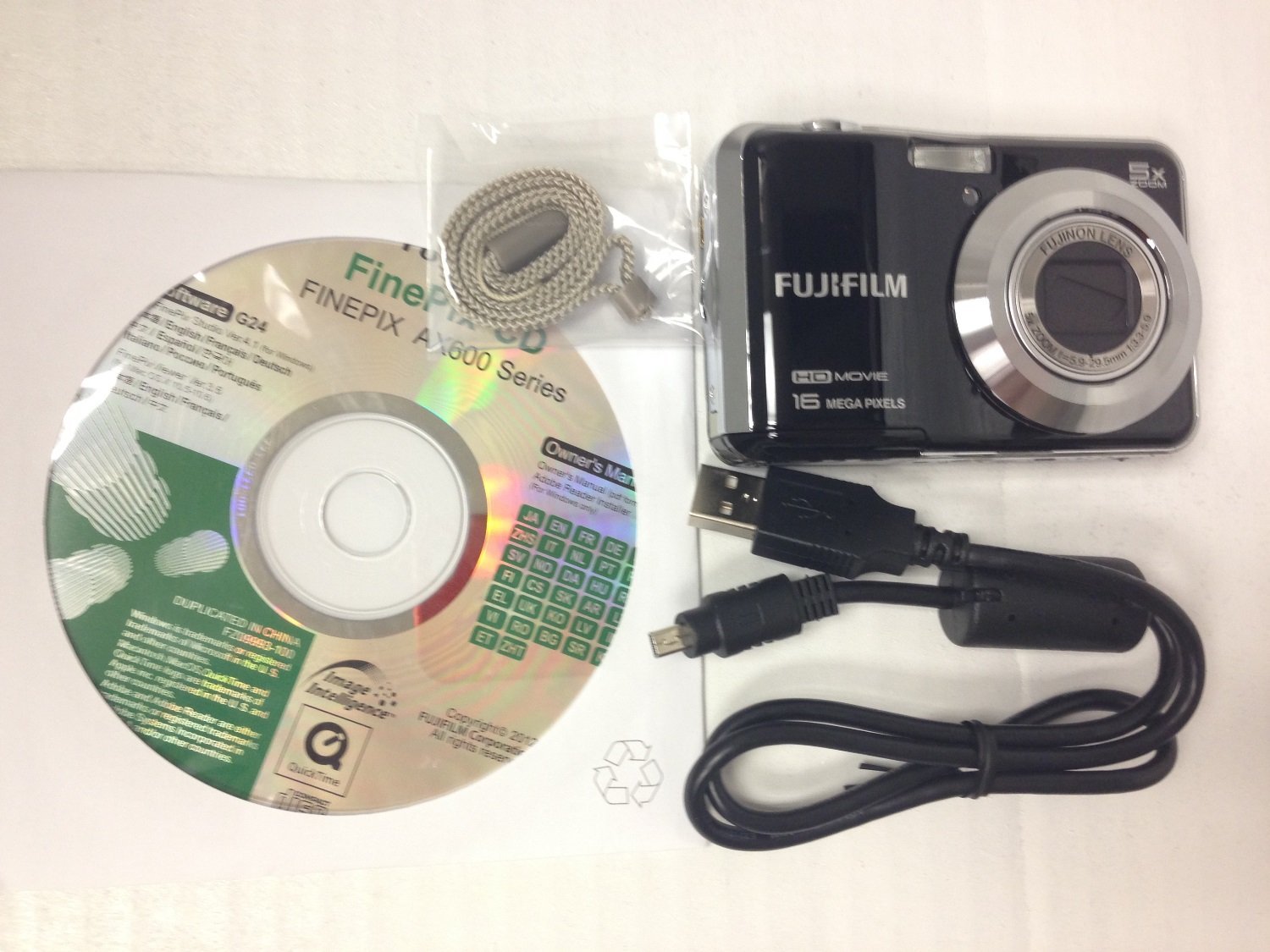 Fujifilm FinePix AX655 - 16 Megapixel Digital Camera with 5x Optical ...