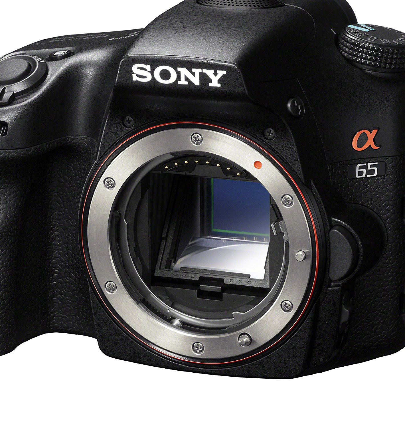 Sony Alpha SLT-A65VL DSLR 24.3MP SLR Camera with 3-Inch LCD Screen and ...