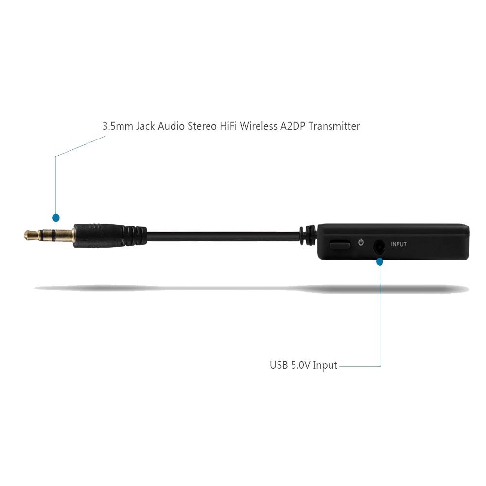 Bluetooth Transmitter, Ispring Wireless Portable Transmitter (Connected ...