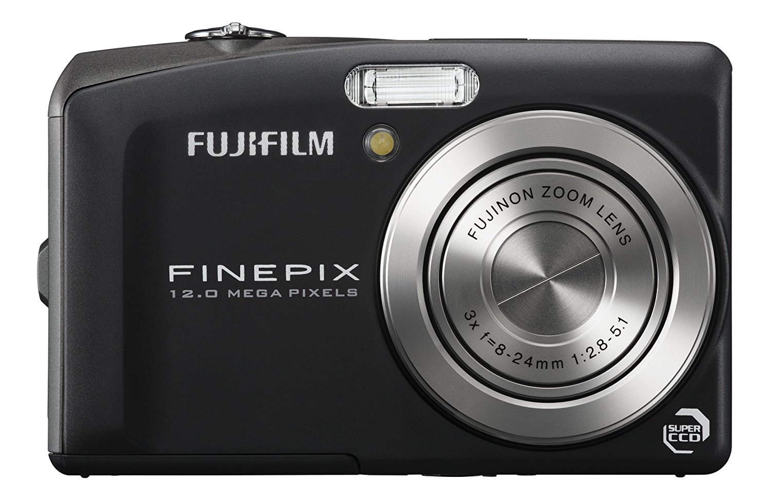 Fujifilm FinePix F60fd 12MP Digital Camera with 3x Optical Dual Image ...