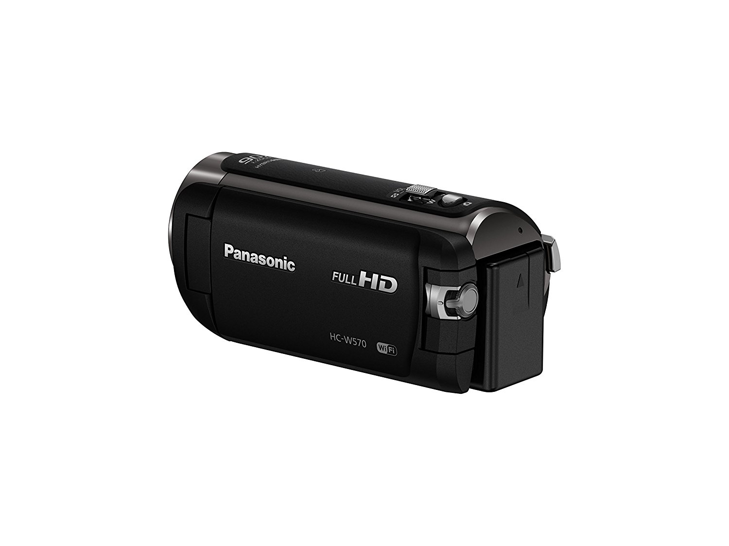 Panasonic HC-W570 HD Camcorder with Built-in Twin Video Camera ...