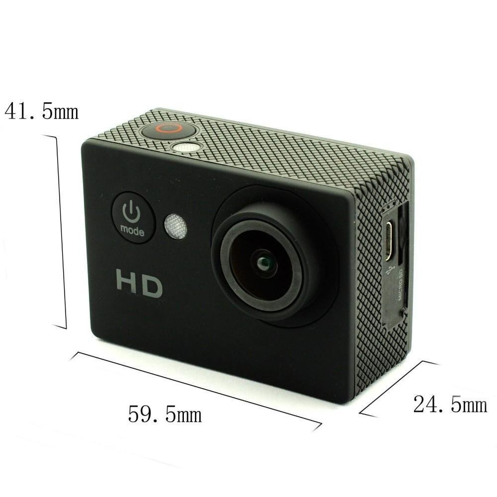 Waterproof sports DV recorder SJ4000 Action Camera Full HD 720P 1.5 ...