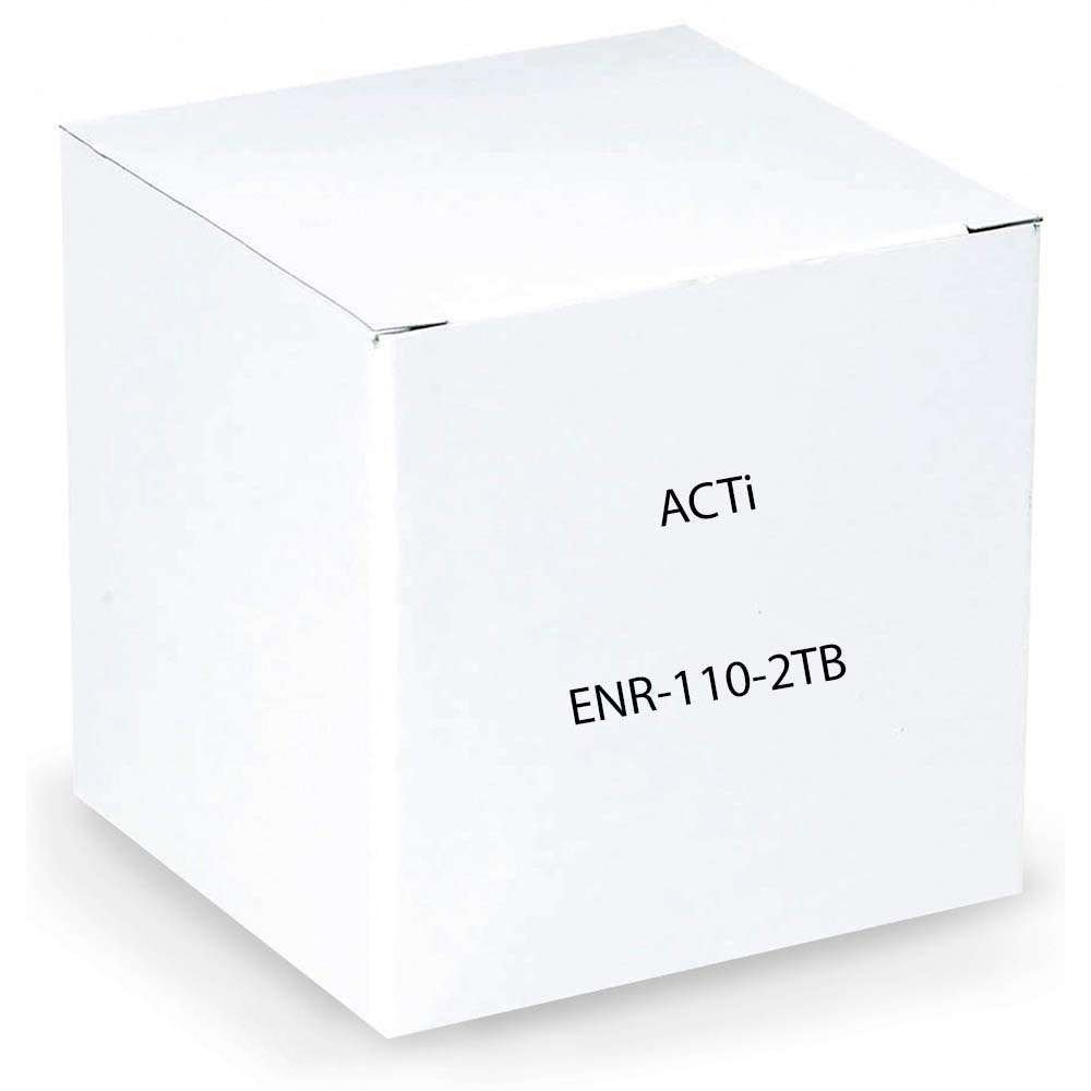 ACTi Standalone NVR ENR-110-2TB Encoder Video Camera (Black) free image ...