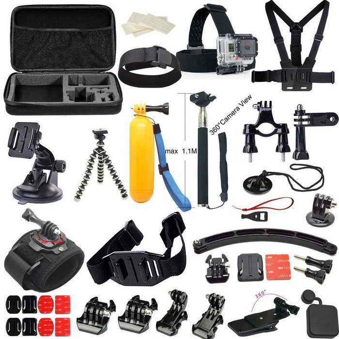 VolksPro GoPro Accessories Kit Great Kit Bundle for GoPro Hero 4 Hero 3 ...