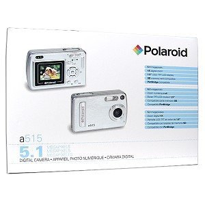 Polaroid A515 5.1 MP 4x Digital Zoom Camera (Silver) free image download