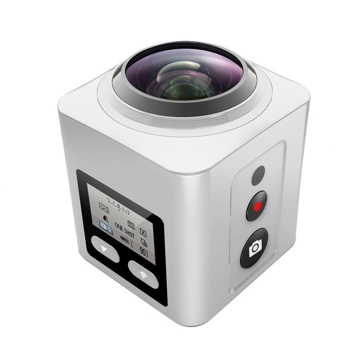 SEREE S2-BK Ultra HD 4K 360 Degree Action Waterproof Panoramic Sport DV ...