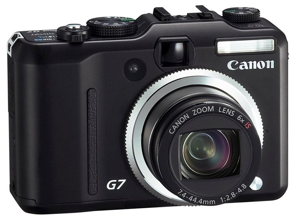 Canon PowerShot G7 10MP Digital Camera with 6x Image-Stabilized Optical ...