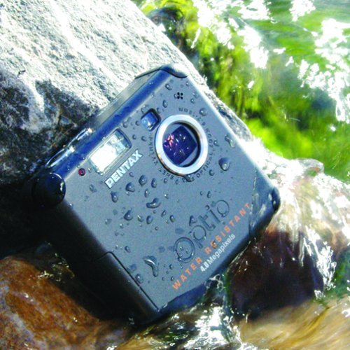 Pentax Optio 43WR 4MP Water Resistant Digital Camera with 2.8x Optical ...