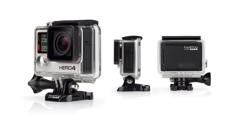 GoPro HERO 4 Black Edition Waterproof Sports & Action Camera (Certified ...