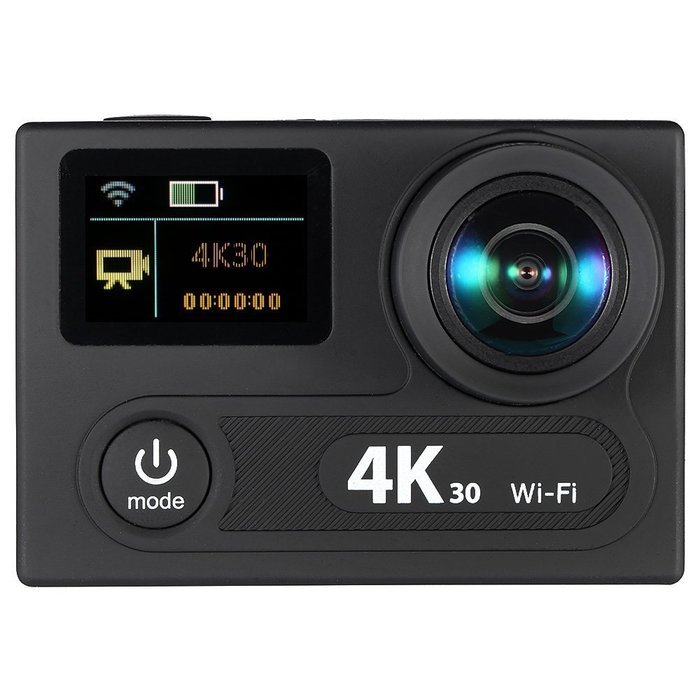 Andoer® Wifi Sports Action Camera 4K 30fps 1080P 60fps 2inch Dual LCD ...